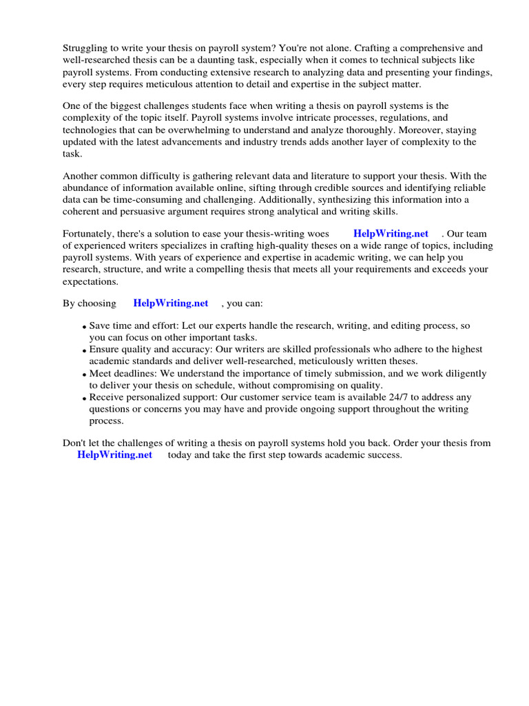 Thesis Title For Payroll System | PDF | Payroll Tax | Taxes