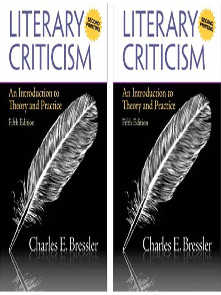 Charles E. Bressler 5th Ed - Literary Criticism An Introduction To Theory and Practice | PDF