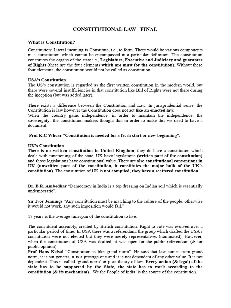 Constitutional Law | PDF | Constitutional Law | Political Law