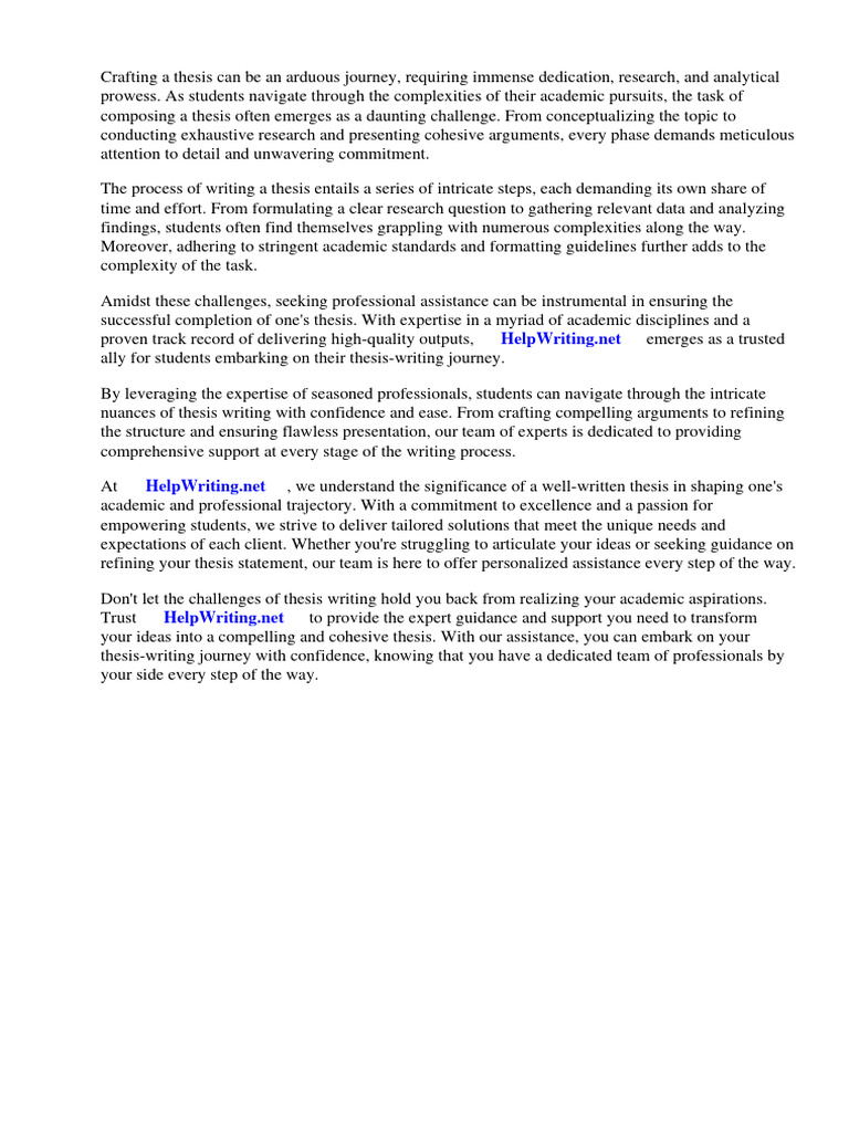 My Thesis Units | PDF | Thesis | Essays