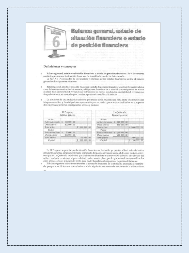 Balance General | PDF