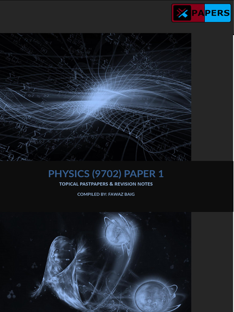 Physics Paper 1 | PDF