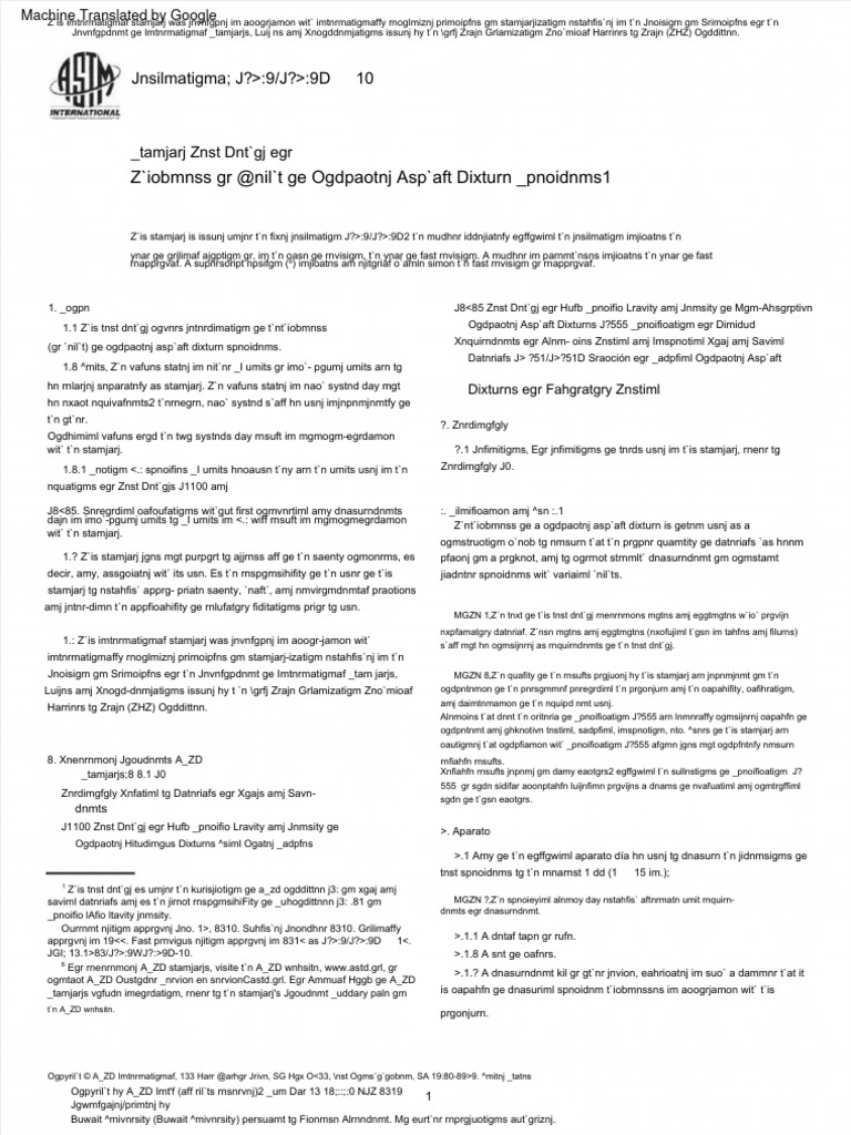 Astm d3549-18 Espesores Mezclas Asfalticas | PDF