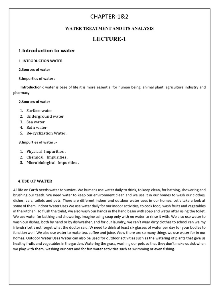 Module I and II Chemistry | PDF | Alkalinity | Sodium Carbonate