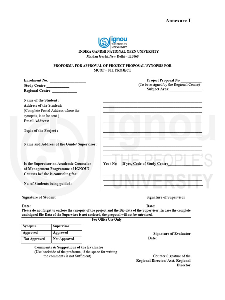 Final Project Guidelines MCOP-001 For Students 2 | PDF