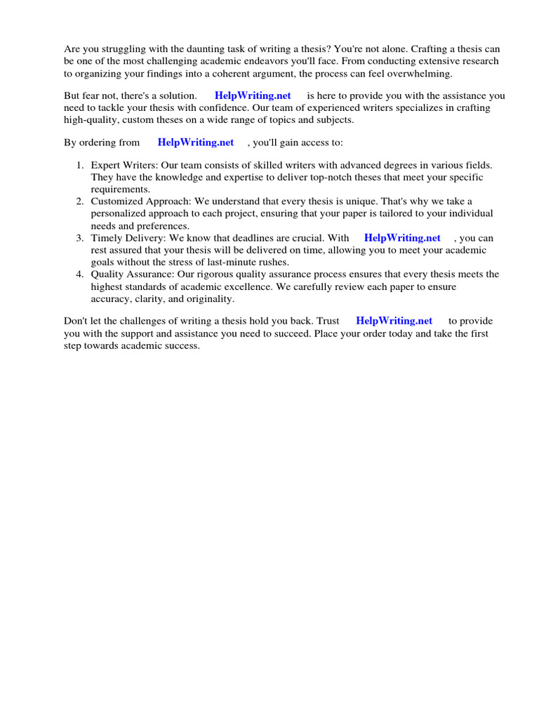 Thesis Creator Website | PDF | Thesis | Essays