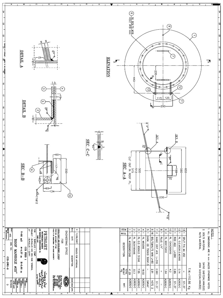 Roof Manhole | PDF