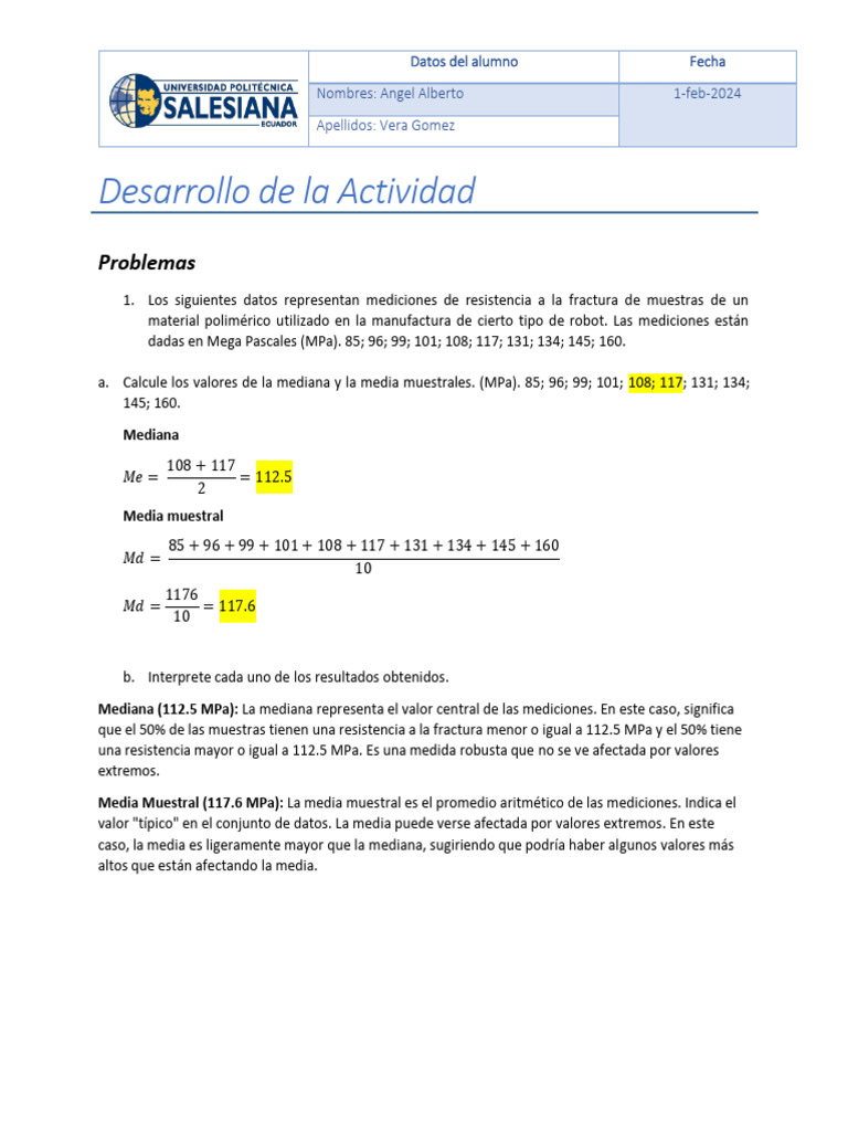 Tarea 4 Probabilidad | PDF