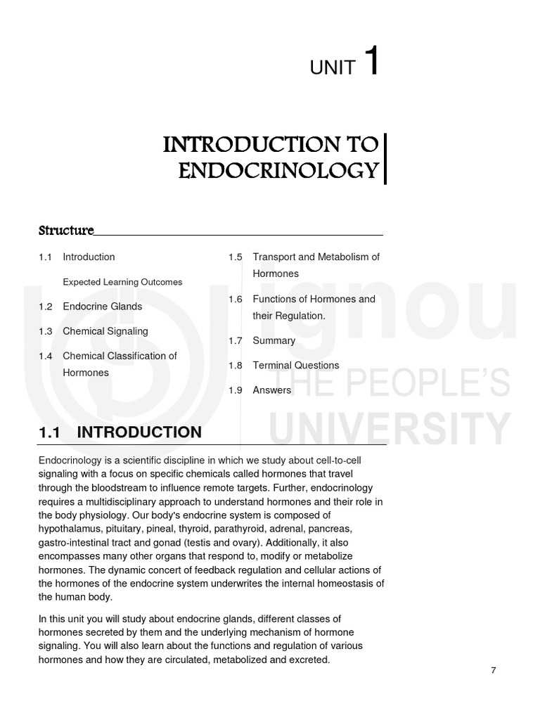 Block 1 | PDF | Cell Signaling | Hormone