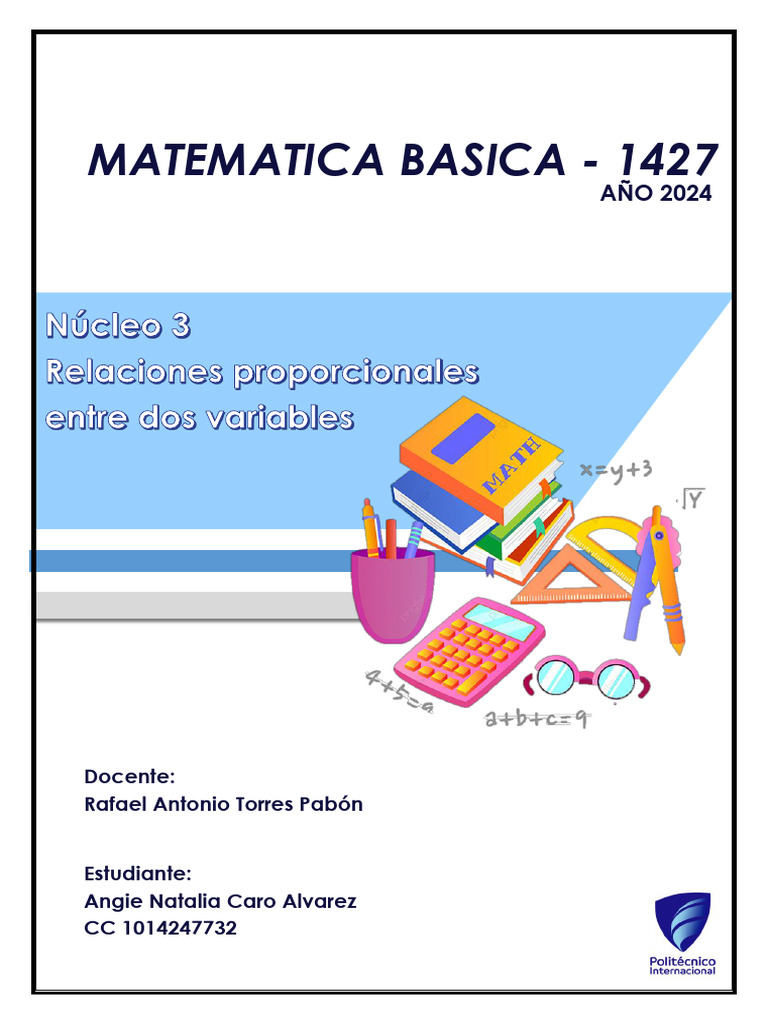 Nucleo 3 Matematicas Basicas | PDF