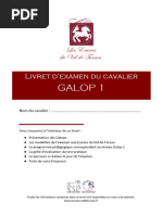 Théorie du Galop 5 : Apprentissage et Techniques | PDF | Allure ...