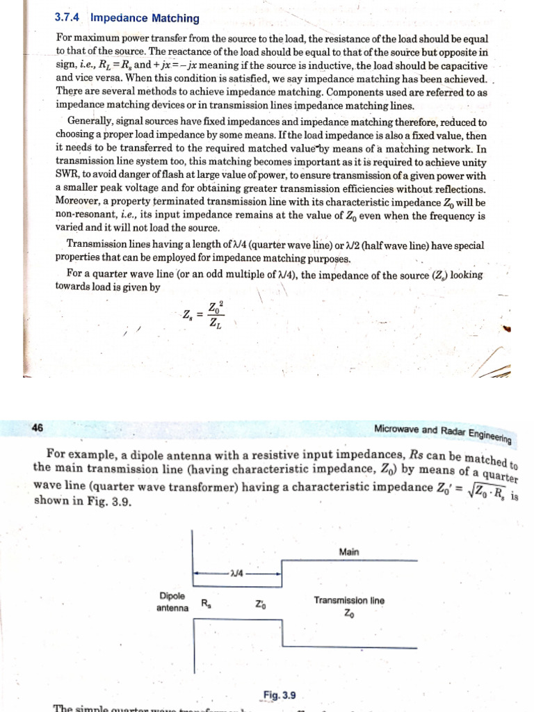 Impedance Matching | PDF