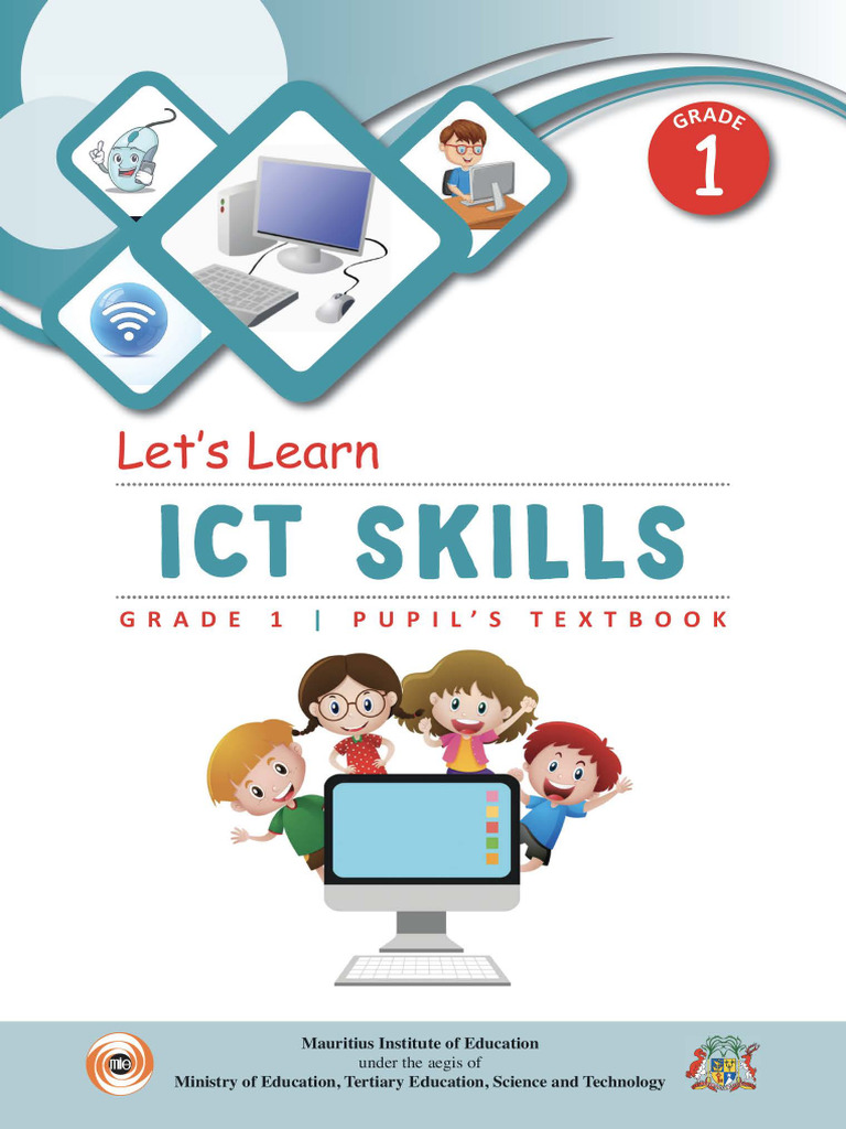 Grade 1 ICT Skills Textbook | PDF | Computer Keyboard | Tablet Computer