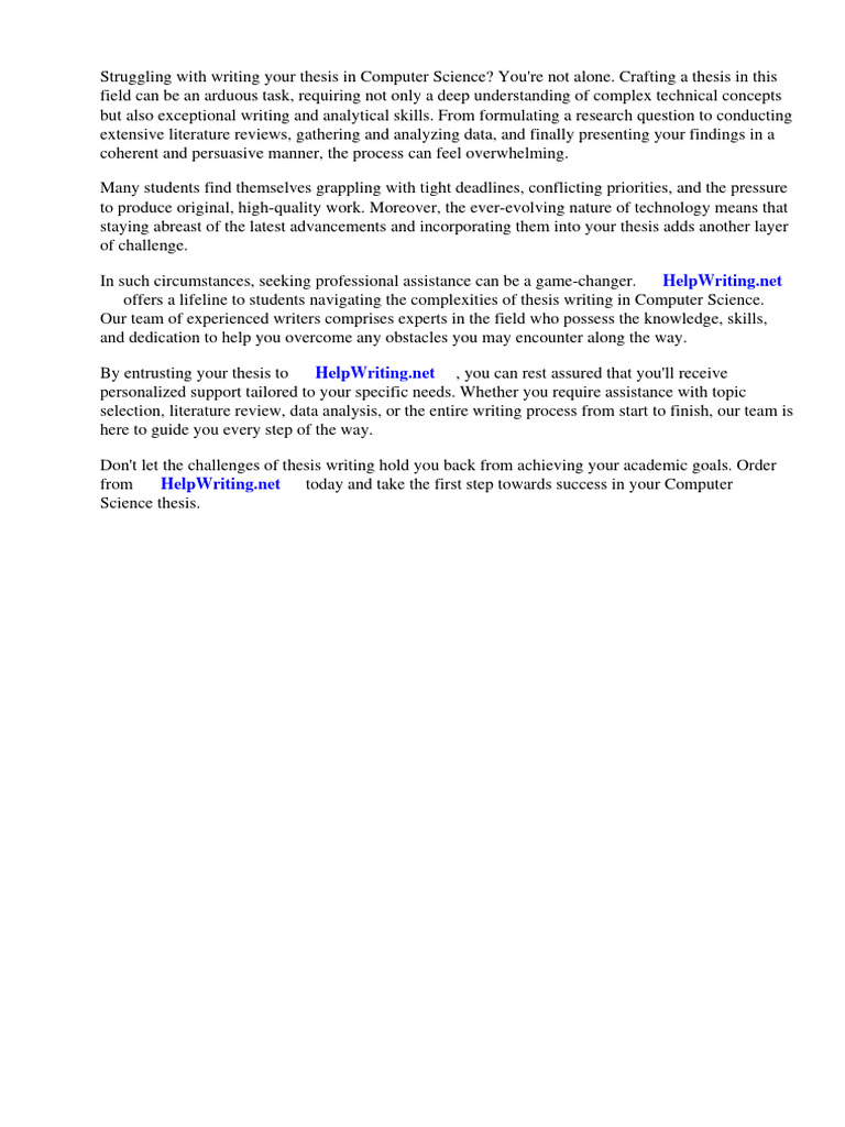 Thesis Title Computer Science | PDF Thesis Title Computer Science | PDF