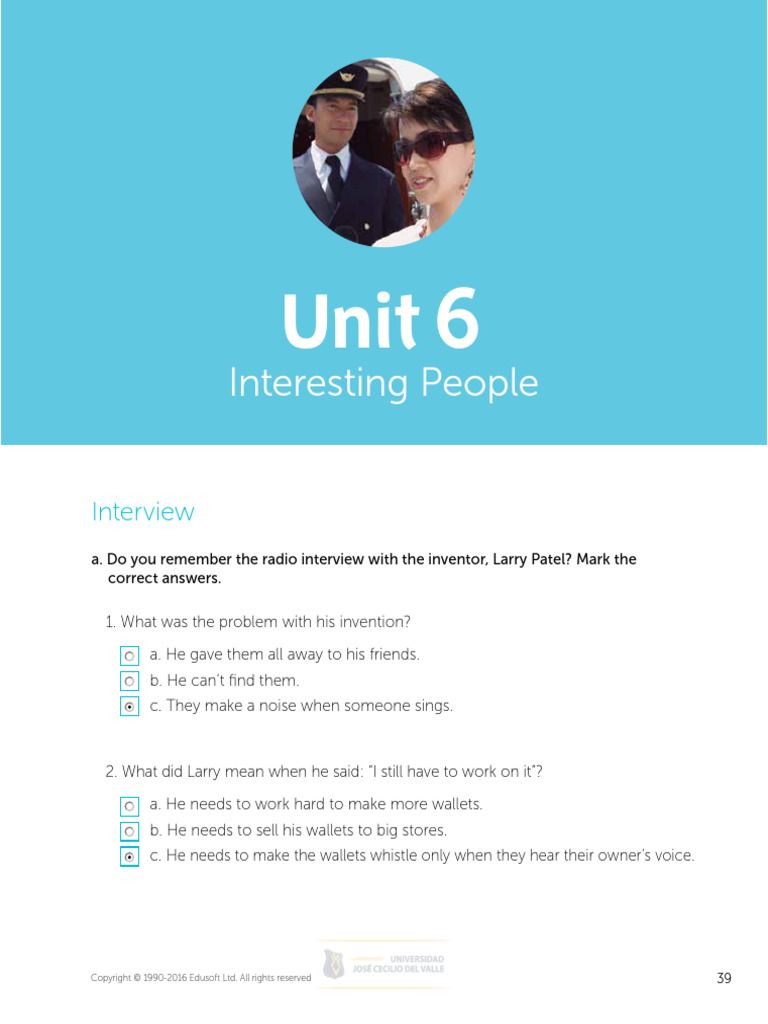 Basic 2 Workbook Unit 6 | PDF | Cookbooks | All Rights Reserved