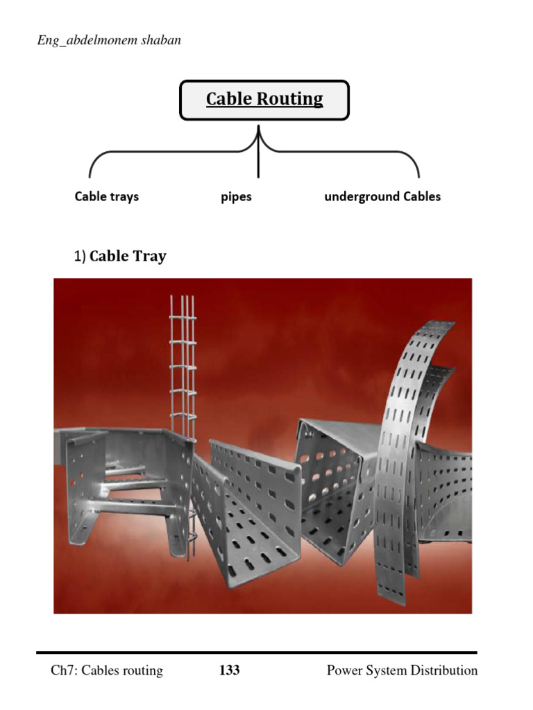 Cable Routing | PDF | Building Engineering | Manufactured Goods