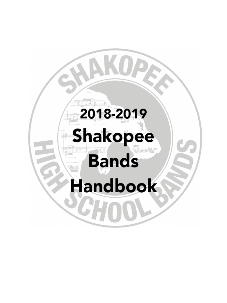 SHS Band Handbook 2018 2019 Ver 1.0 | PDF | Musical Instruments ...