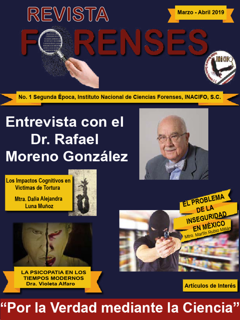 Revista Forenses No 1 | PDF