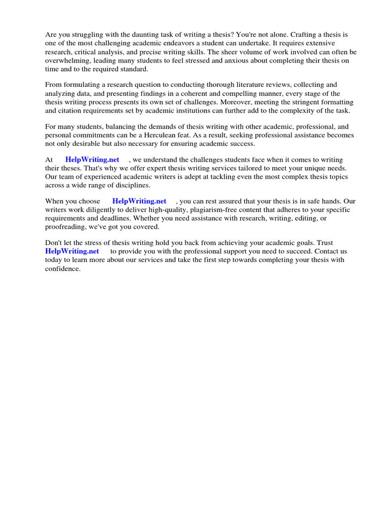 Hec Thesis | PDF | Thesis | Doctor Of Philosophy