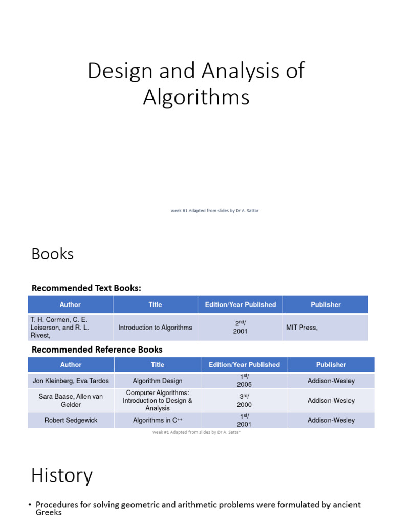 Slides 1 | PDF | Algorithms | Programming