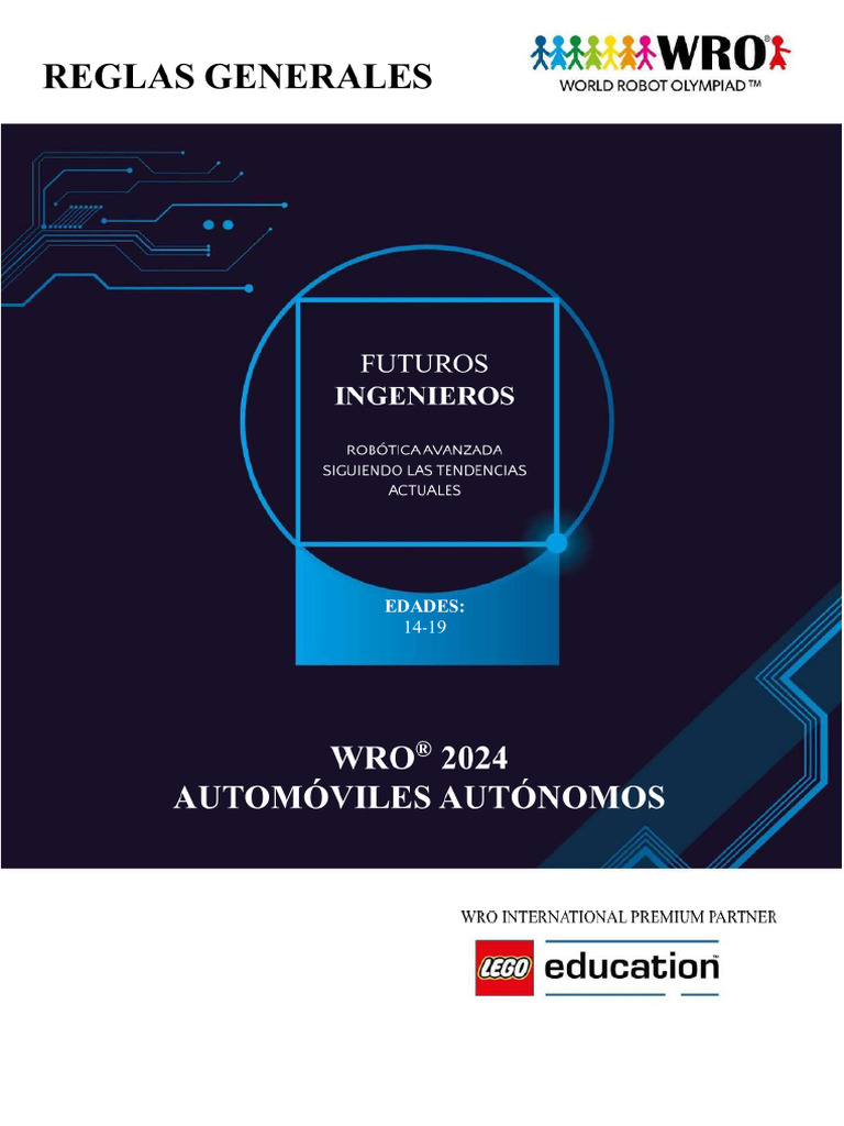 WRO 2024 Futuros Ingenieros | PDF