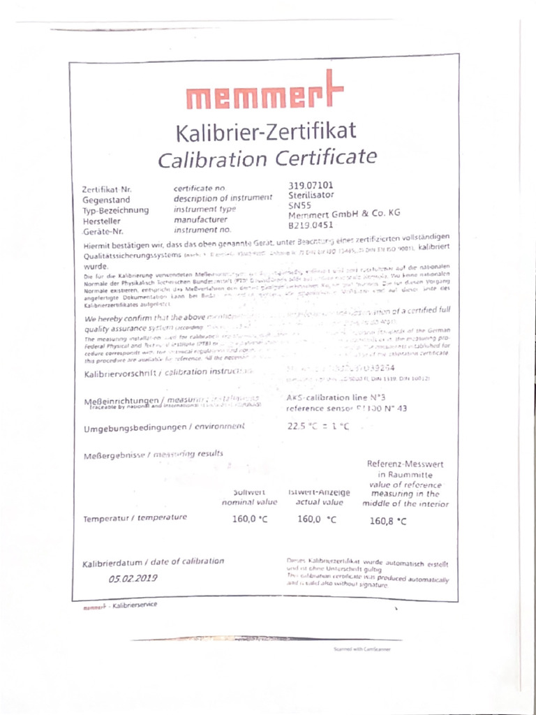 Kalibrasi Oven | PDF