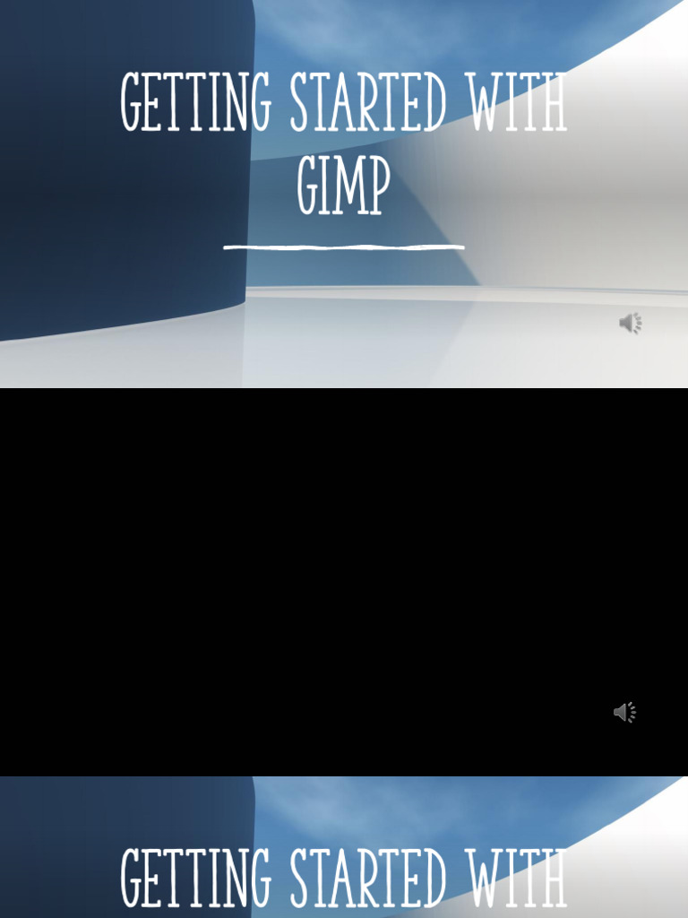 Tle8 - Getting Started With Gimp | PDF | Icon (Computing) | Window (Computing)