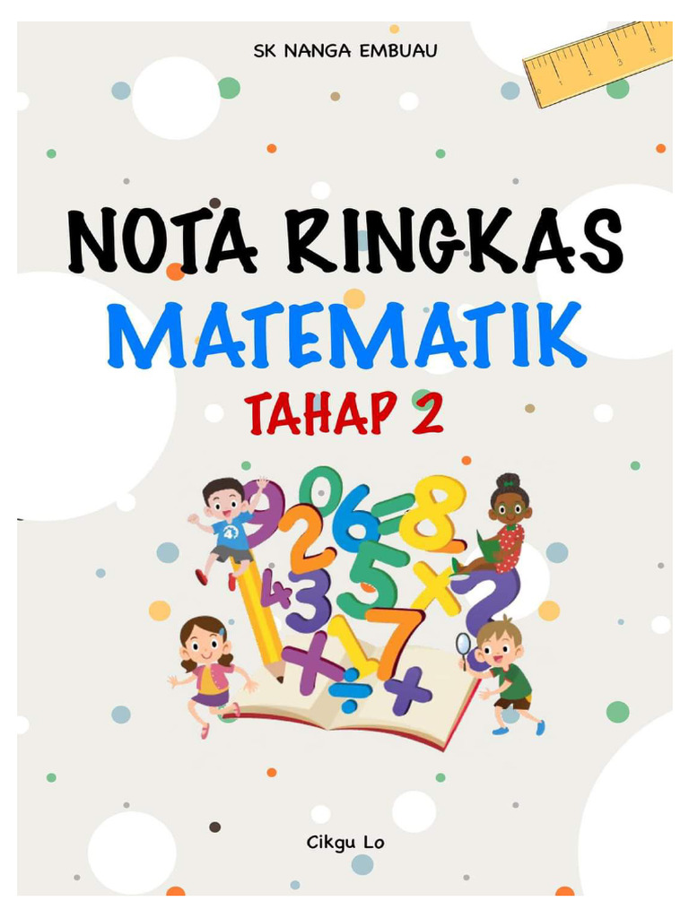 Nota Ringkas Matematik Tahap 2 | PDF