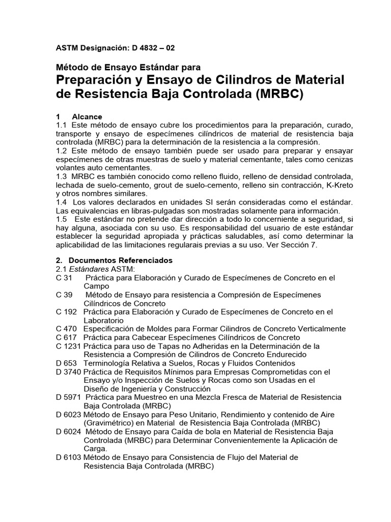 Astm D 4832 02 | PDF
