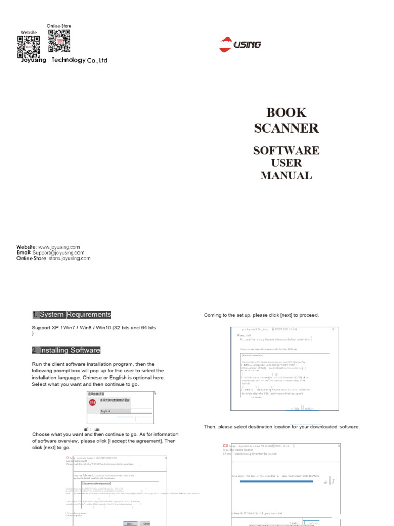 Book Scanner Software Guide | PDF