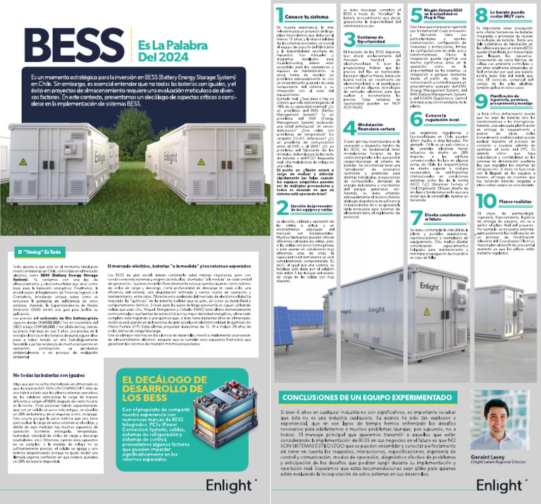 Decalogo BESS 2024 - Enlight | PDF