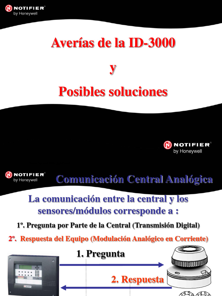 Averías y Soluciones ID-3000 Notifier | PDF | Bienes manufacturados ...