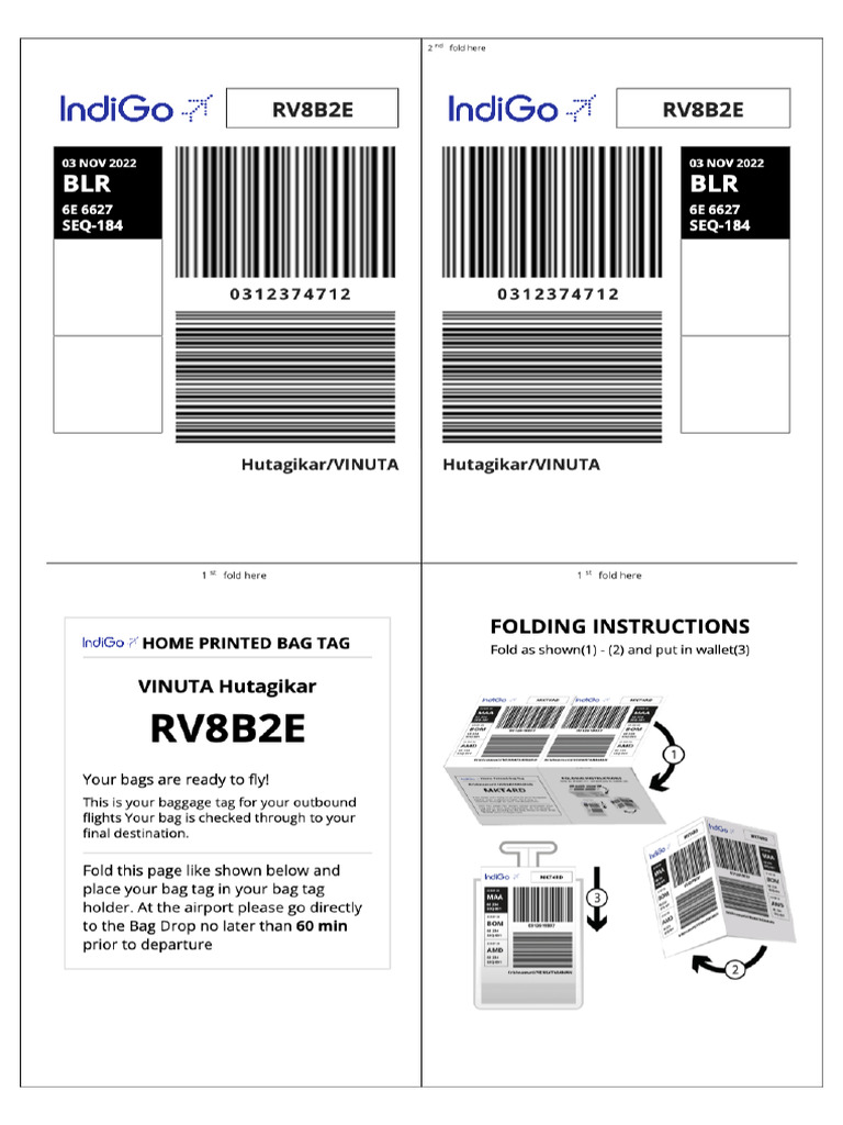 Baggage Tag | PDF