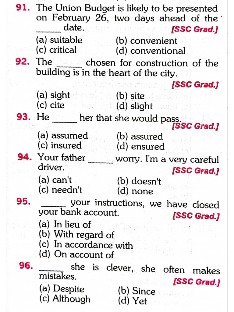 Fillers Practice 4 | PDF