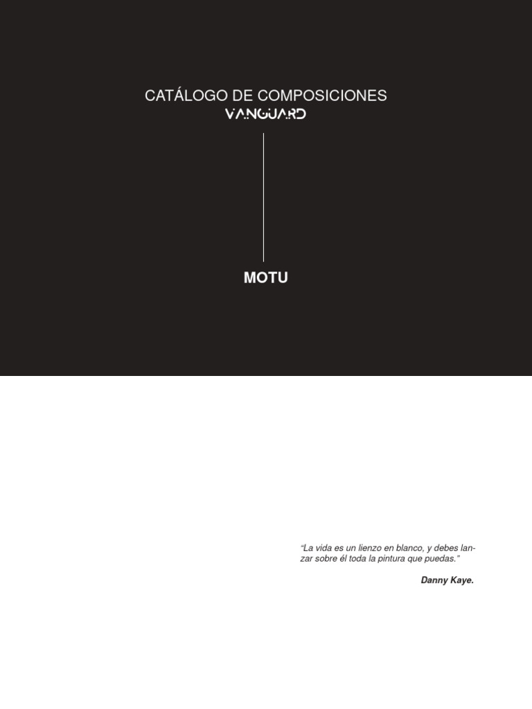 Catalogo Vanguard Motu Compressed | PDF | Pinturas