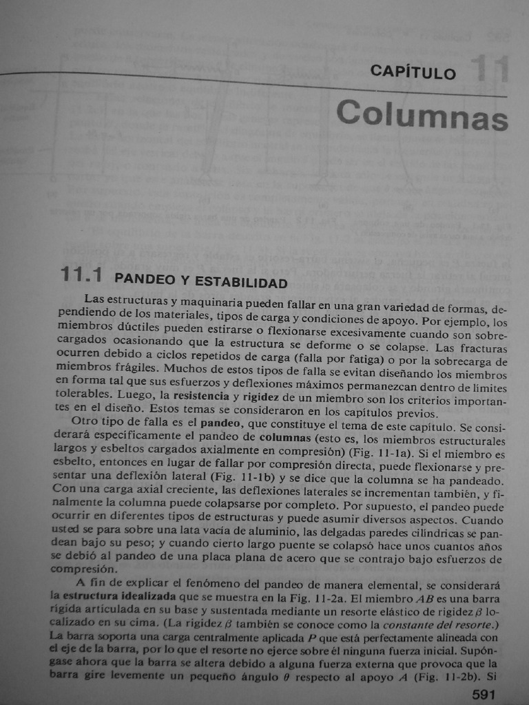 Capítulo XI Columnas | PDF