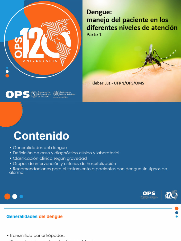 Manejo del Dengue: Guía Clínica Completa | PDF | Ciencias de la Salud ...