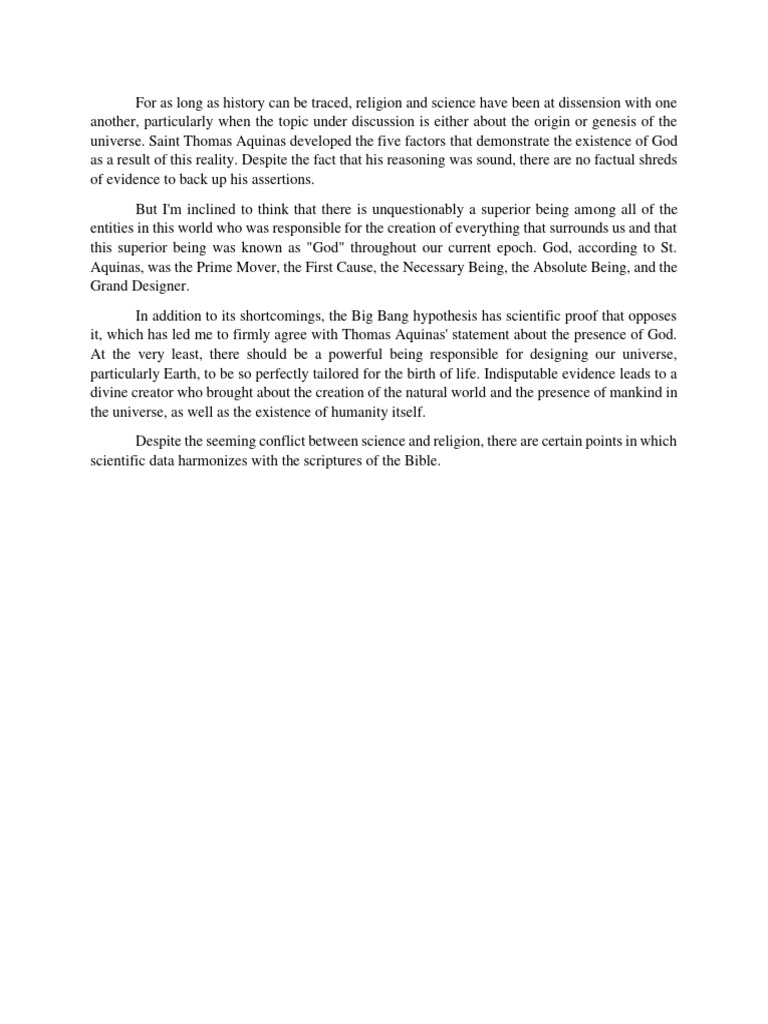 Religion VS Science | PDF