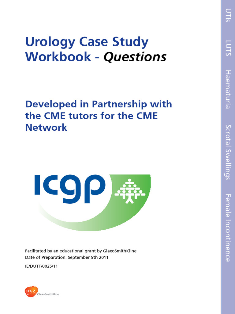 Urology Case Study Workbook - : Questions | PDF | Urinary Tract ...