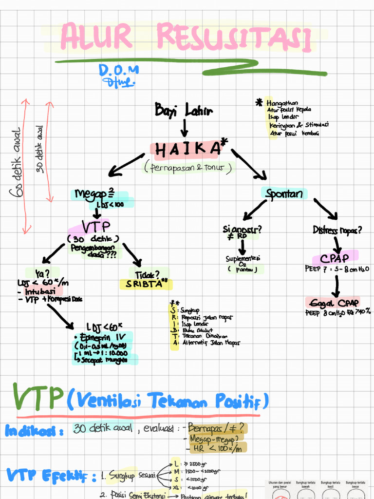 ALUR RESUSITASI DAN VTP Dom | PDF