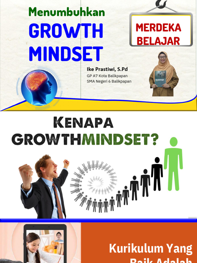 Materi Menumbuhkan Growth Mindset Merdeka Belajar Peserta 2 1
