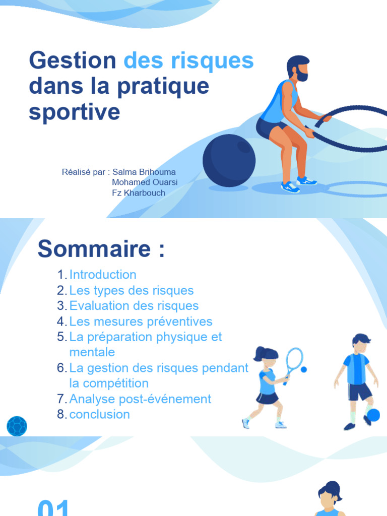 Sécurité Sportive : Guide Pratique | PDF | Risque | Gestion des risques
