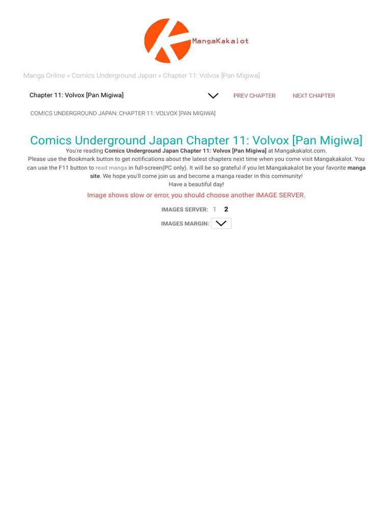 Comics Underground Japan Chapter 11 - Volvox (Pan Migiwa) - Manga | PDF | Manga | Mass Media
