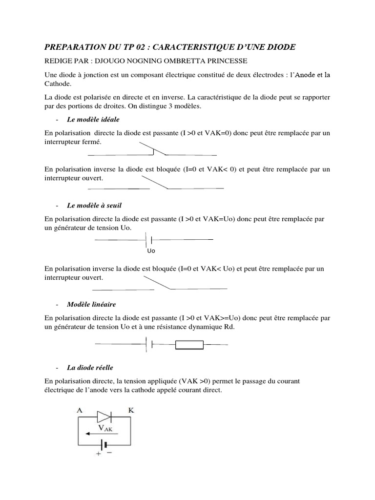 Preparation Du TP 02 | PDF