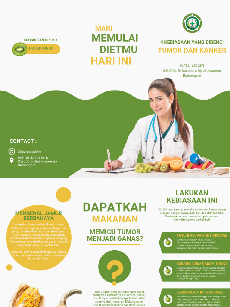 Leaflet Kanker Tumor | PDF