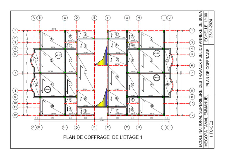Plan de Coffrage | PDF