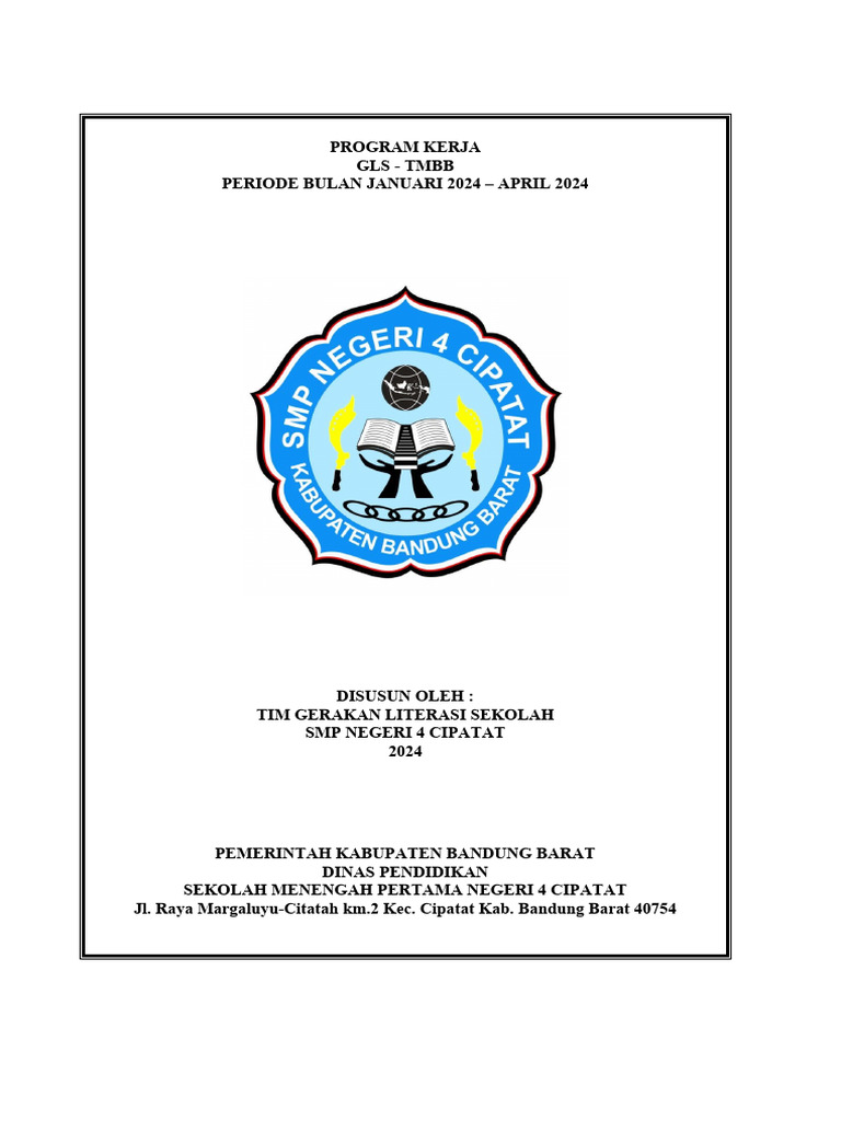 PROGRAM KERJA Gls 2024 | PDF