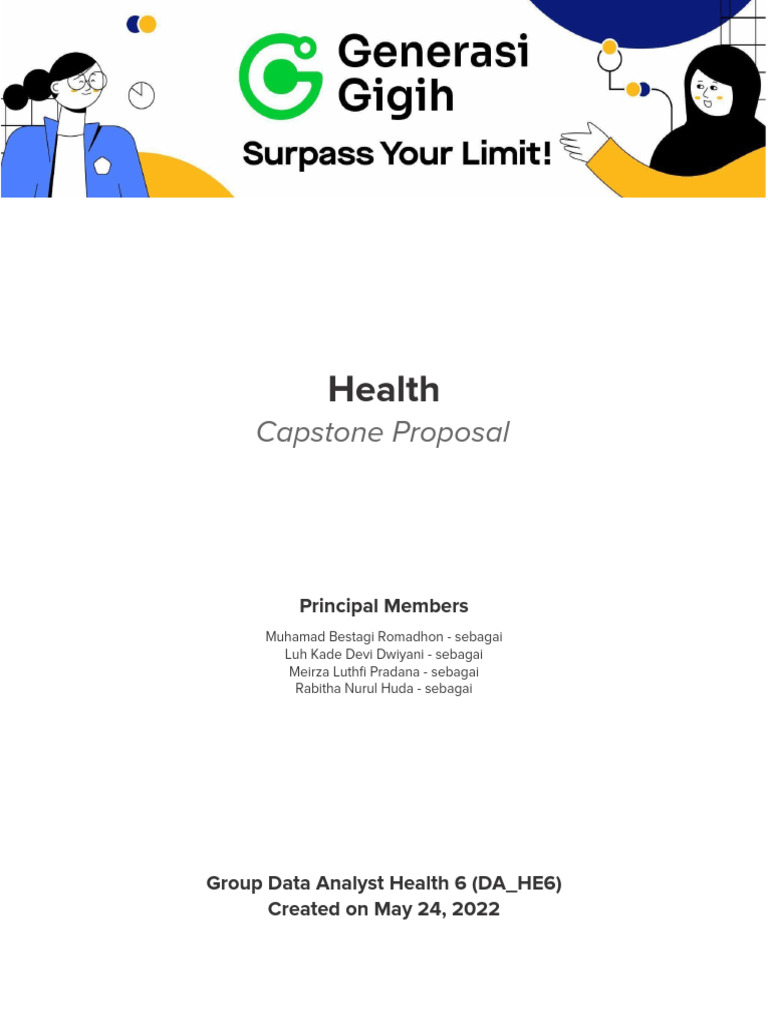 Capstone Proposal Template | PDF | Social Science | Science & Mathematics
