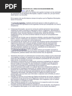 Funciones y Rol del Regidor Municipal | PDF | Alcalde | Gobierno local