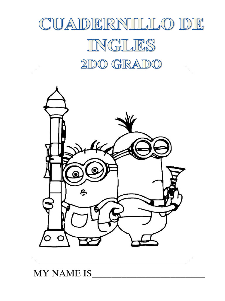 Cuadernillo Ingles 2do 2024 | PDF